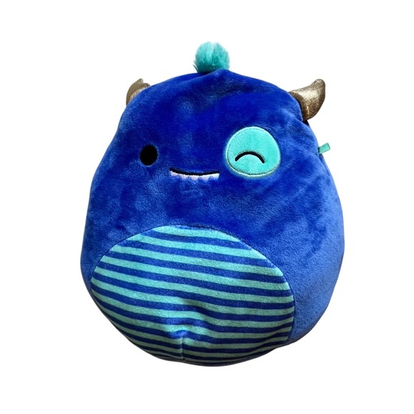 Toys | Rinz Blue Monster Plush Squishmallow | Poshmark